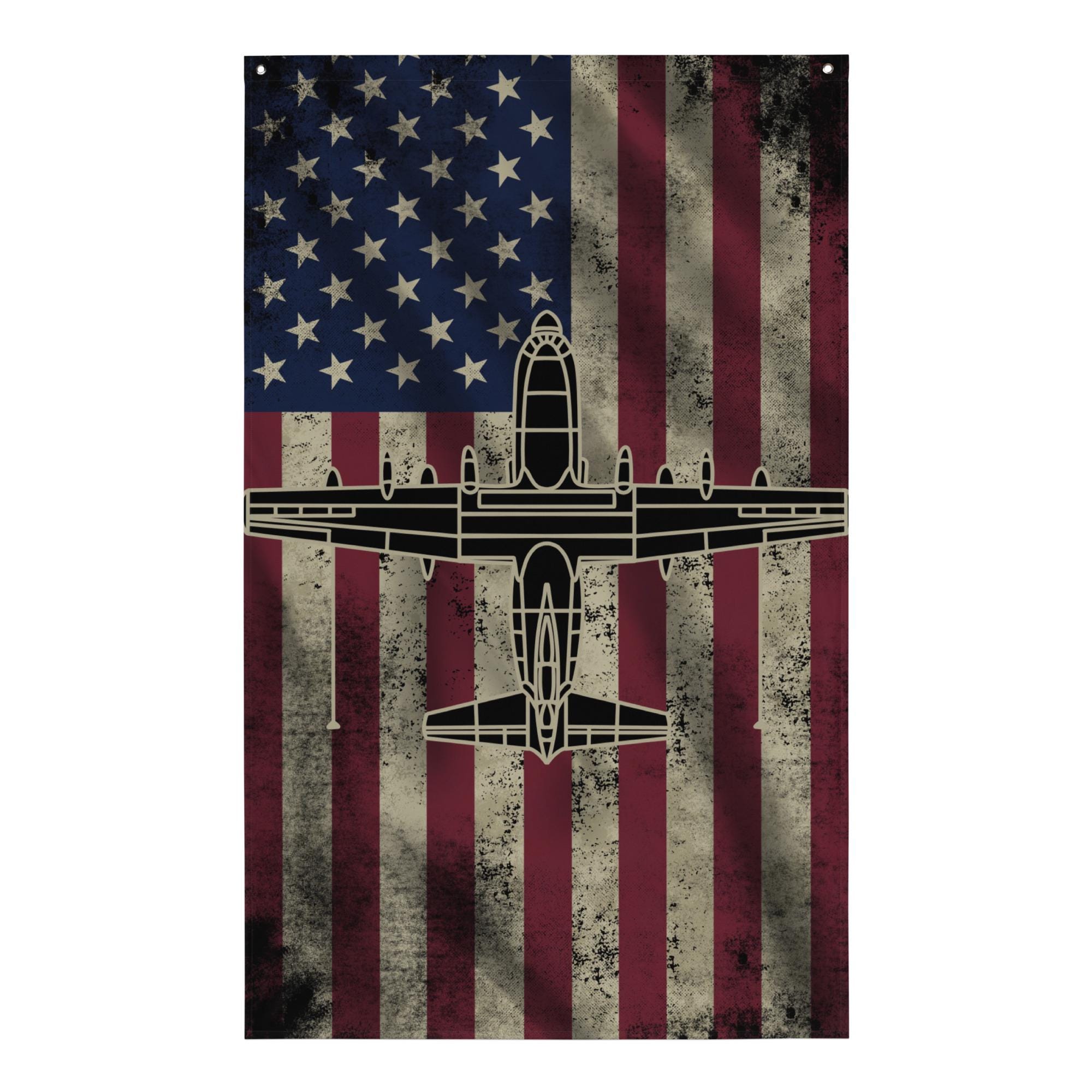 MC-130 Combat Shadow Aircraft Flag - Custom Flag Nation