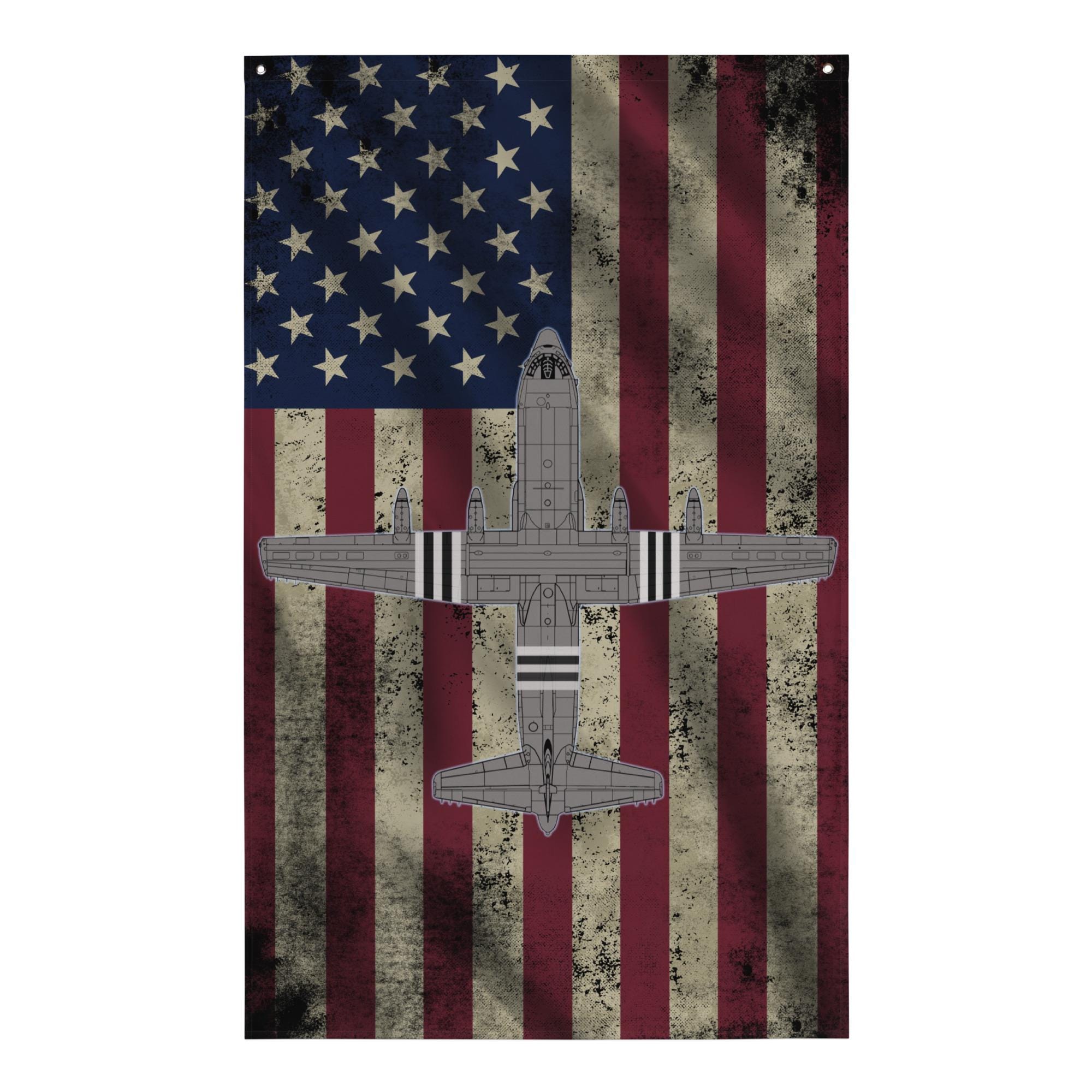 C-130J D-Day Invasion Stripes Flag - Custom Flag Nation
